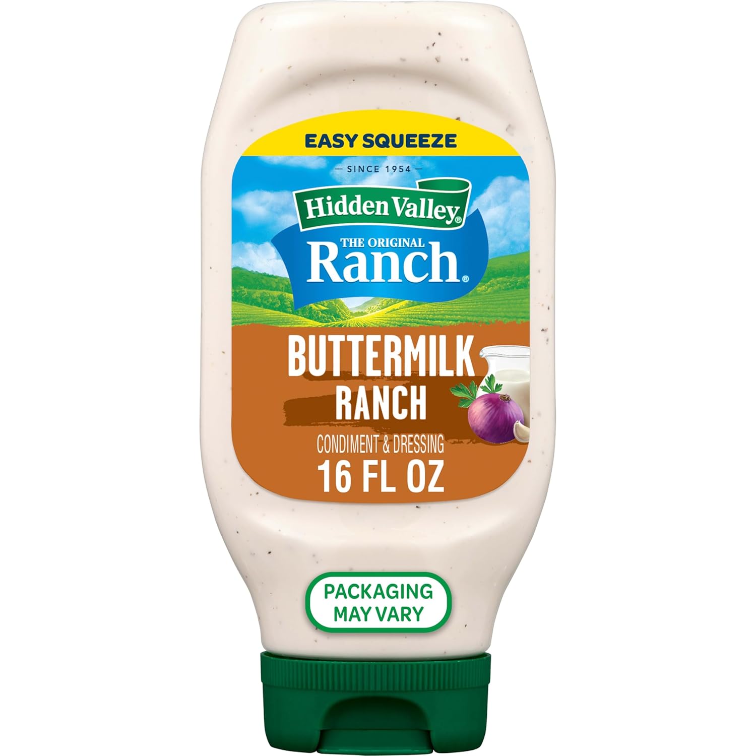Hidden Valley Buttermilk Ranch Condiment and Dressing, Easy Squeeze ...