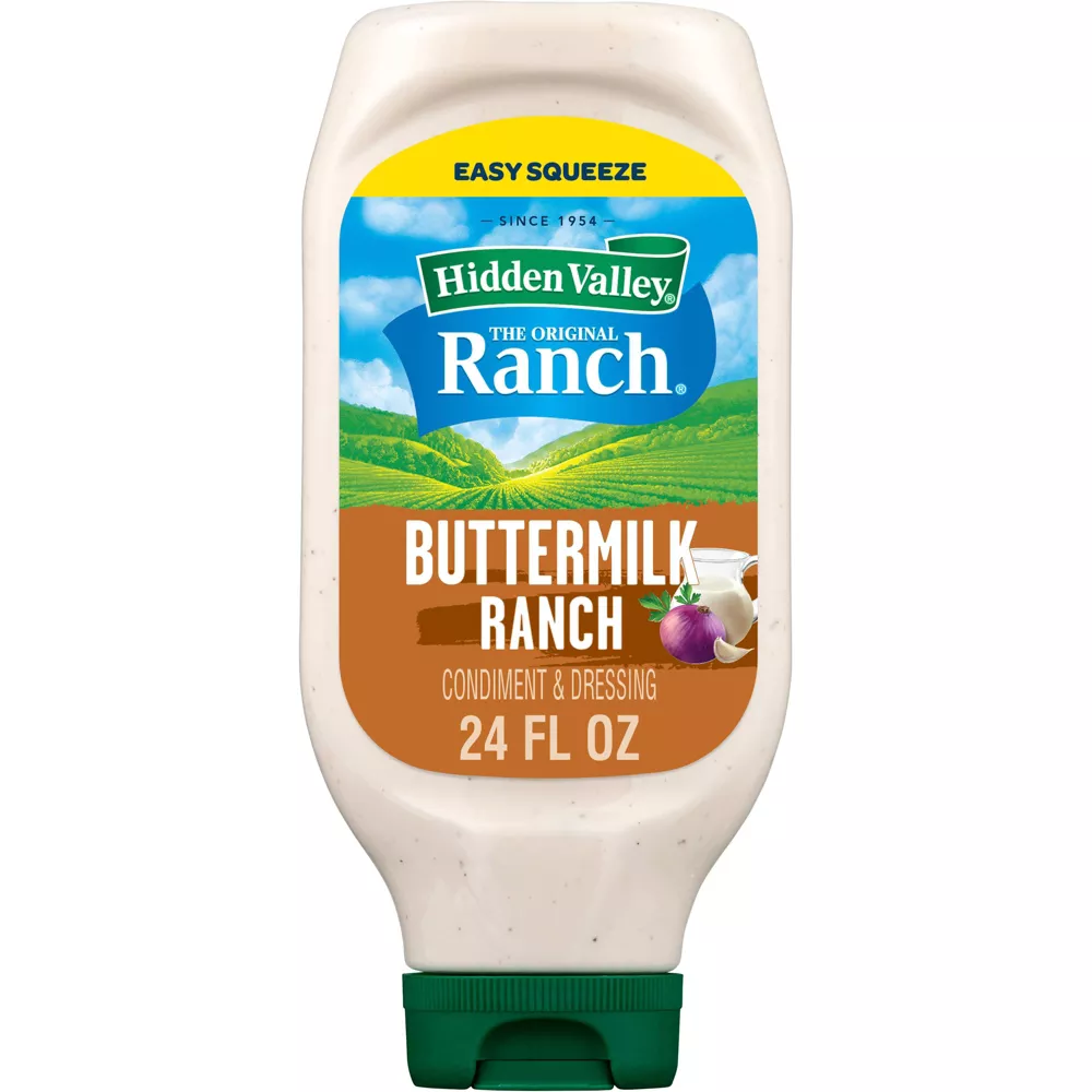 Hidden Valley Buttermilk Ranch Salad Dressing & Topping - Gluten Free ...