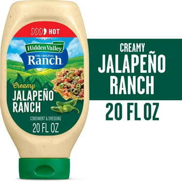 Hidden Valley Sweet BBQ Ranch Condiment and Dressing, Easy Squeeze ...