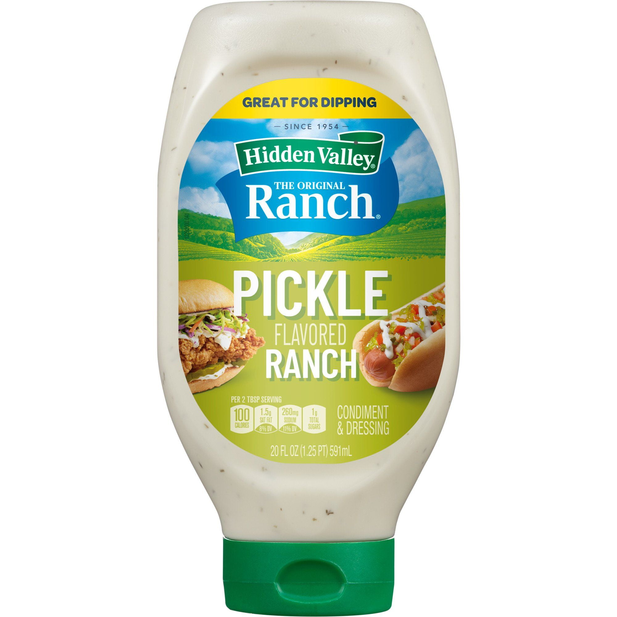 Hidden Valley Easy Squeeze Pickle Flavored Ranch Topping & Dressing ...