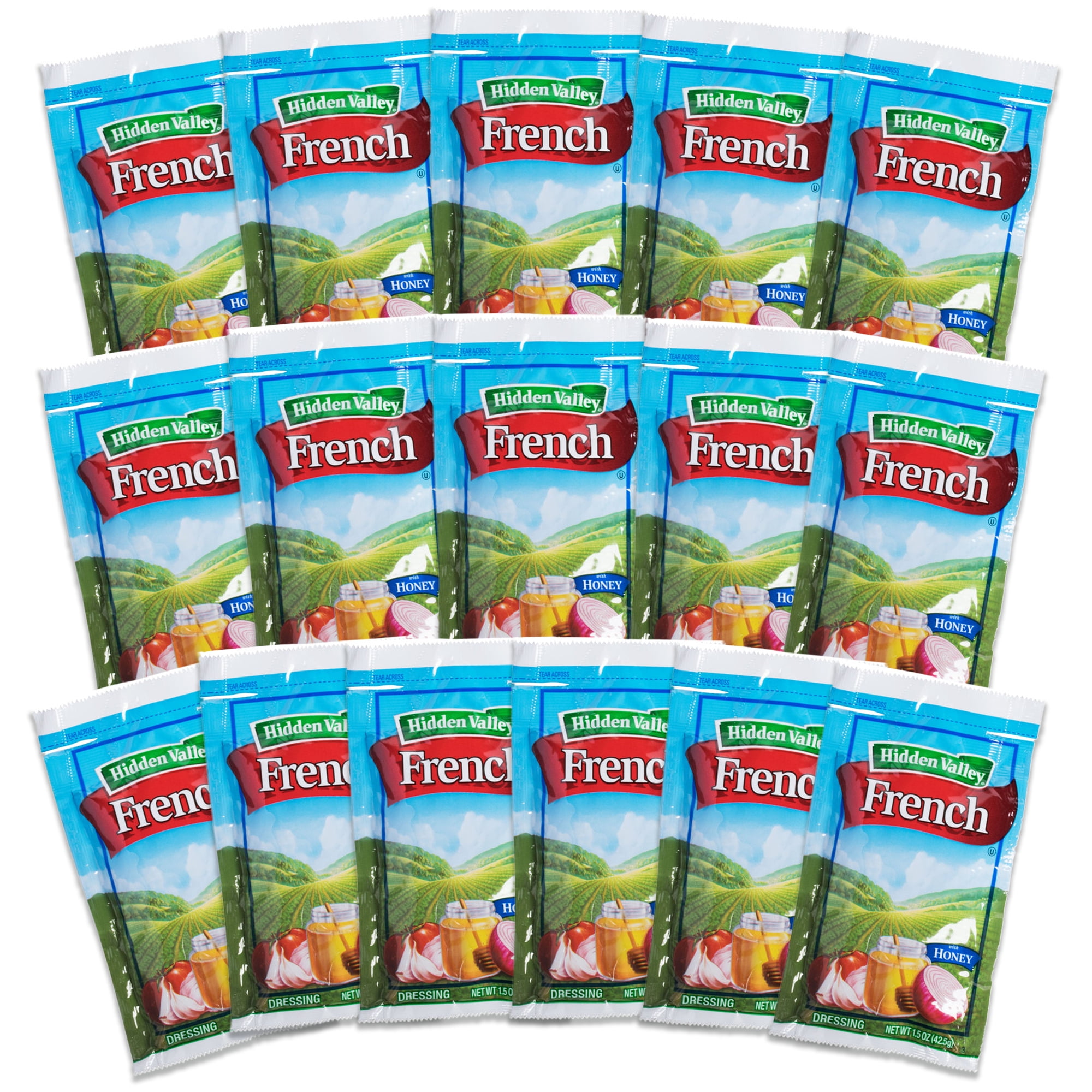 Hidden Valley French Dressing Packets for Office Lunches - Walmart ...