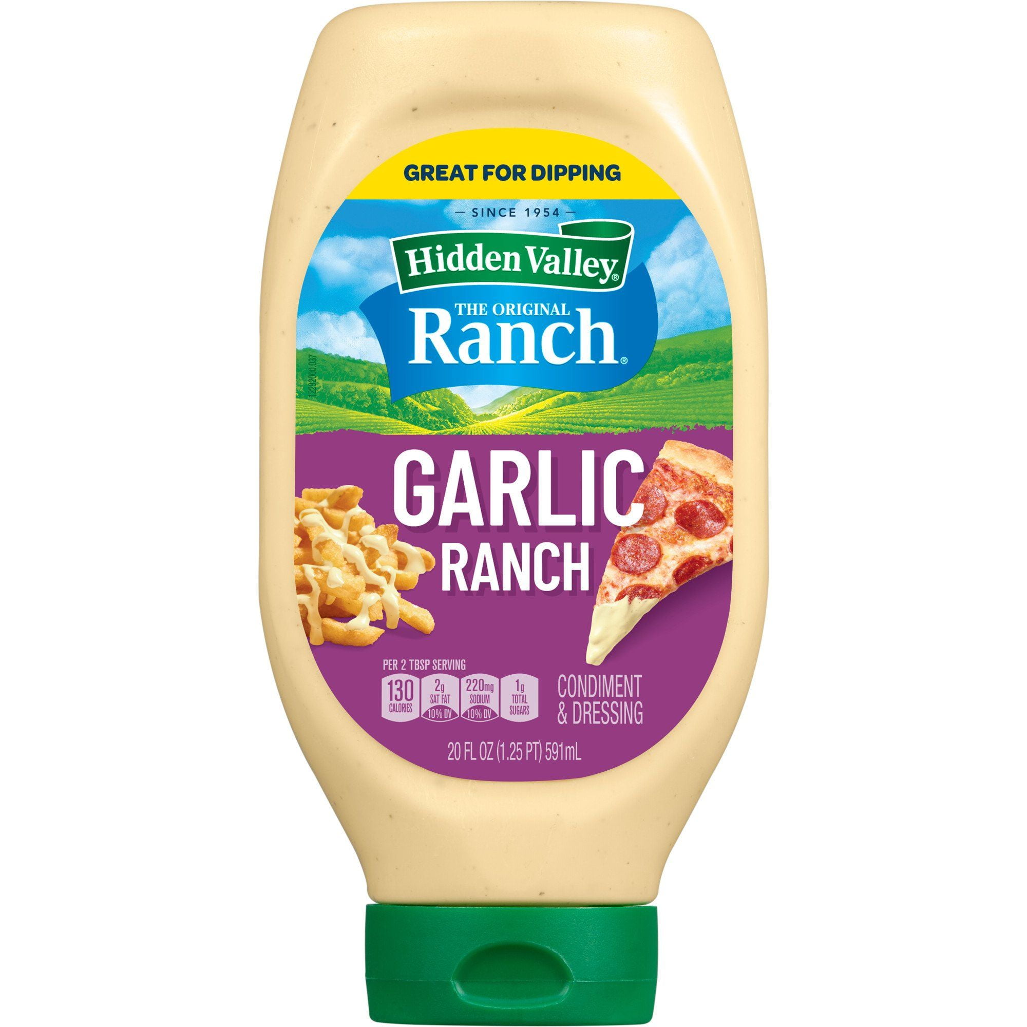 Hidden Valley Garlic Ranch Condiment & Dressing - 20 oz Packaging may ...