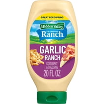 Hidden Valley Parmesan Ranch Topping and Dressing, 16 Fluid Ounce ...
