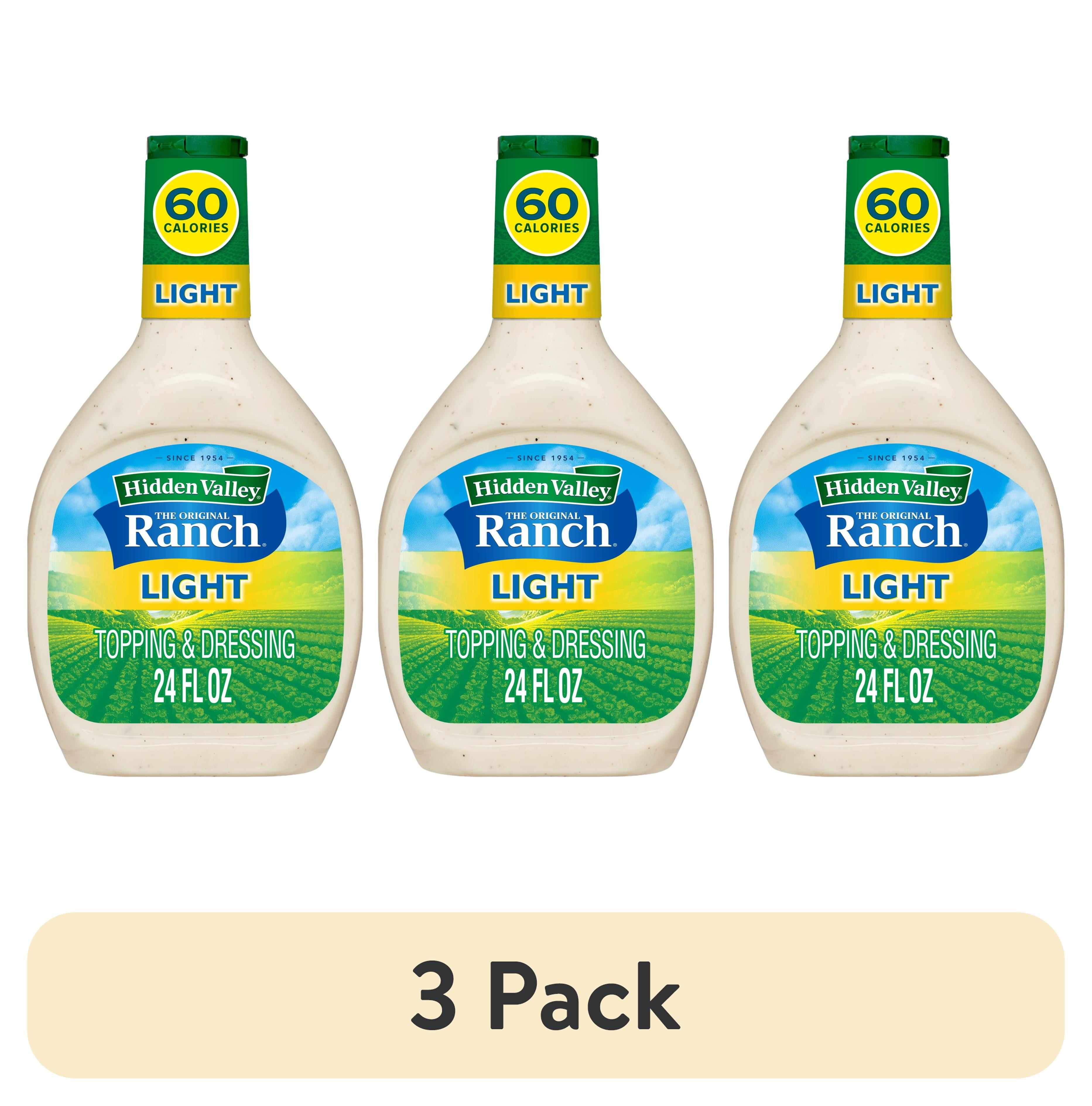 (3 pack) Hidden Valley Gluten Free Original Ranch Light Salad Dressing ...