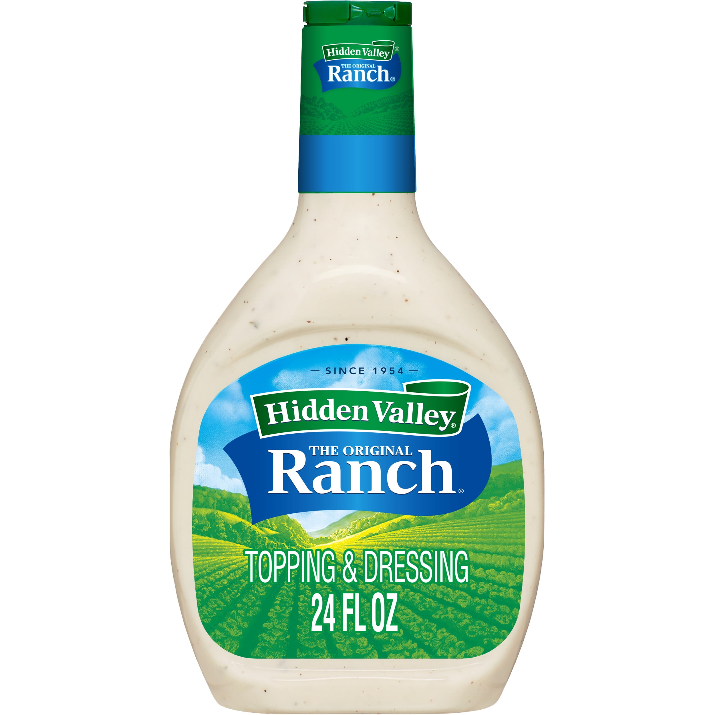 Hidden Valley Gluten Free Original Ranch Salad Dressing and Topping, 24 ...