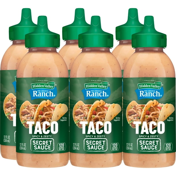 Hidden Valley The Original Ranch Taco Secret Sauce, 12 Fluid Ounce ...