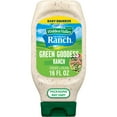 Hidden Valley Green Goddess Ranch Topping and Dressing, 16 Fluid Ounce ...