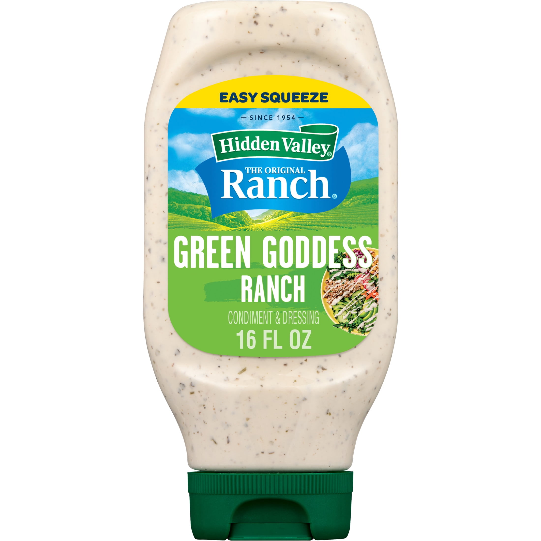 Hidden Valley Green Goddess Ranch Dressing, Creamy Keto Veggie Topping ...