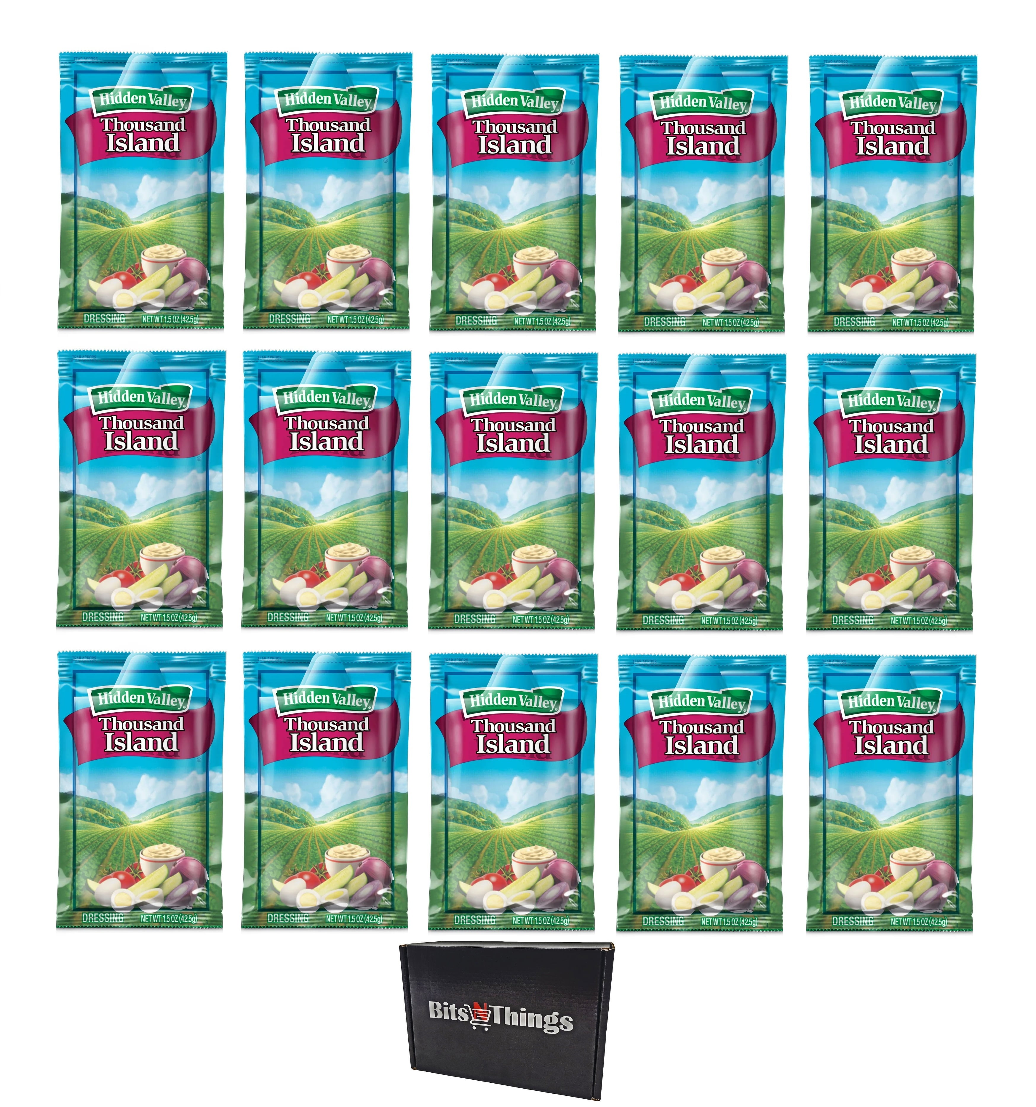 Hidden Valley Original Portion Control Salad Dressing Packets 1.5 oz ...