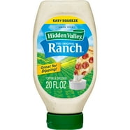Hidden Valley Garlic Ranch Condiment and Dressing, 20 Fluid Ounce ...