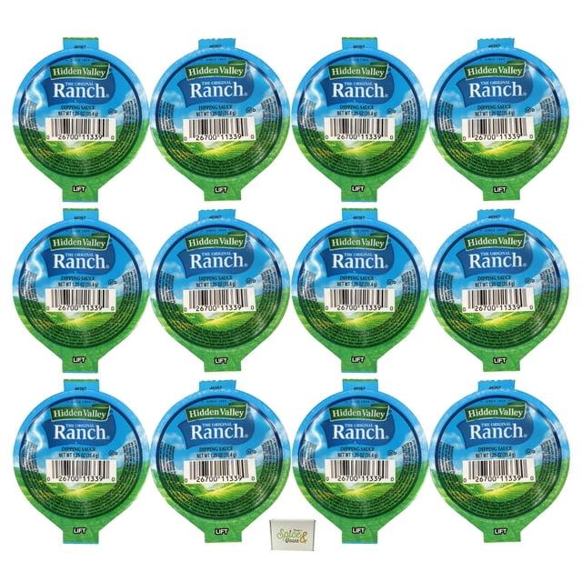 Hidden Valley Original Ranch Dressing, Zesty Marinade, 1.25 oz. Dipping ...