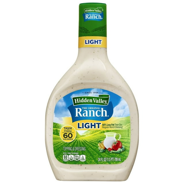 Hidden Valley Original Ranch Light Salad Dressing (Pack of 3) - Walmart.com