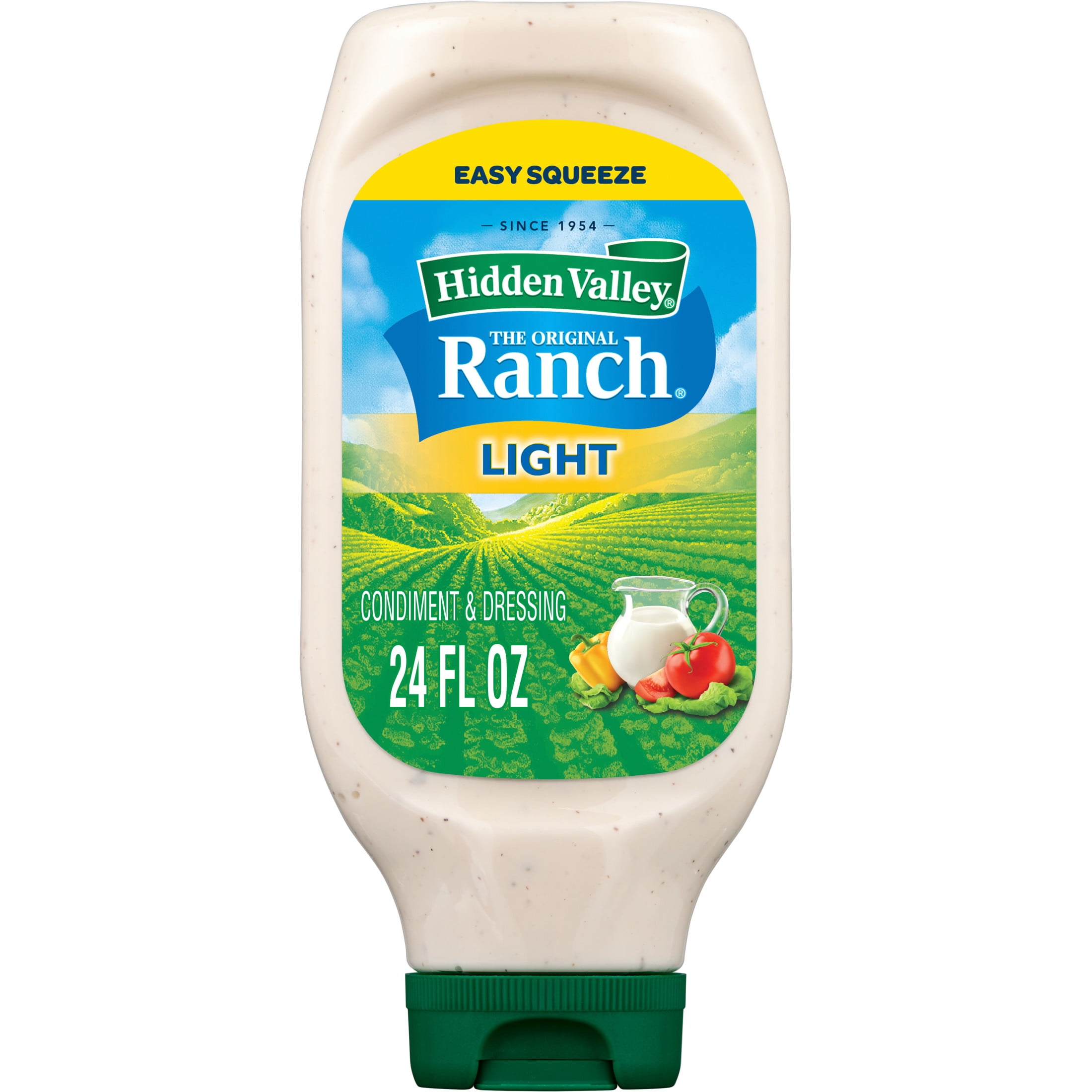 Hidden Valley Original Ranch Light Salad Dressing, Gluten Free, 24 fl ...