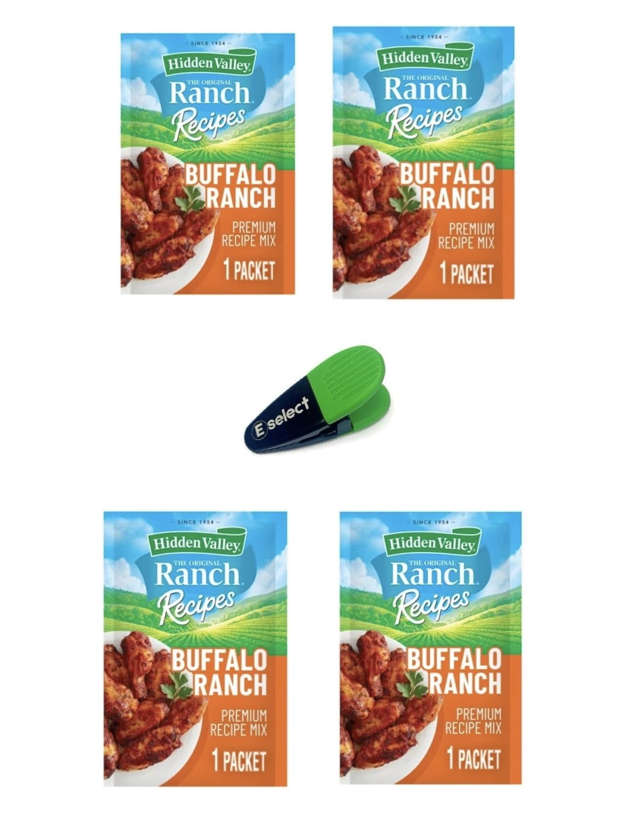 Hidden Valley Ranch Recipes Buffalo Ranch Premium Seasoning Mix Bundle ...