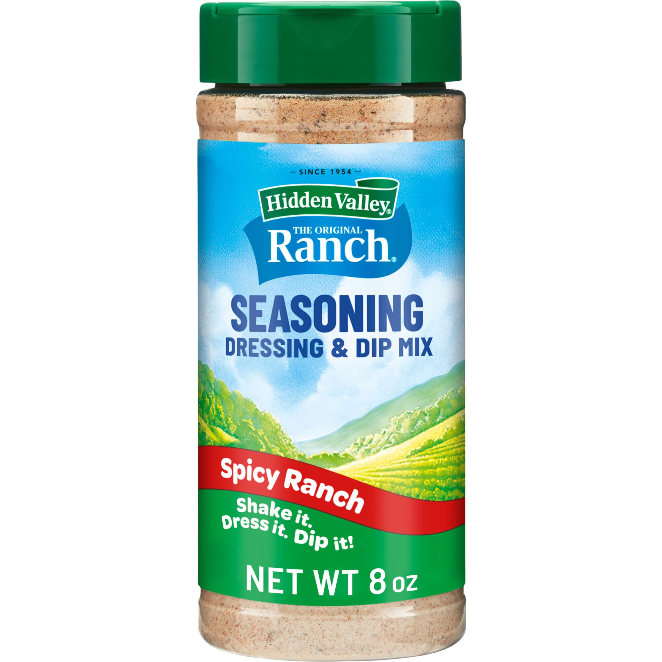 Hidden Valley Seasoning, Dressing SAF21 and Dip Mix, Spicy Ranch, 8 ...