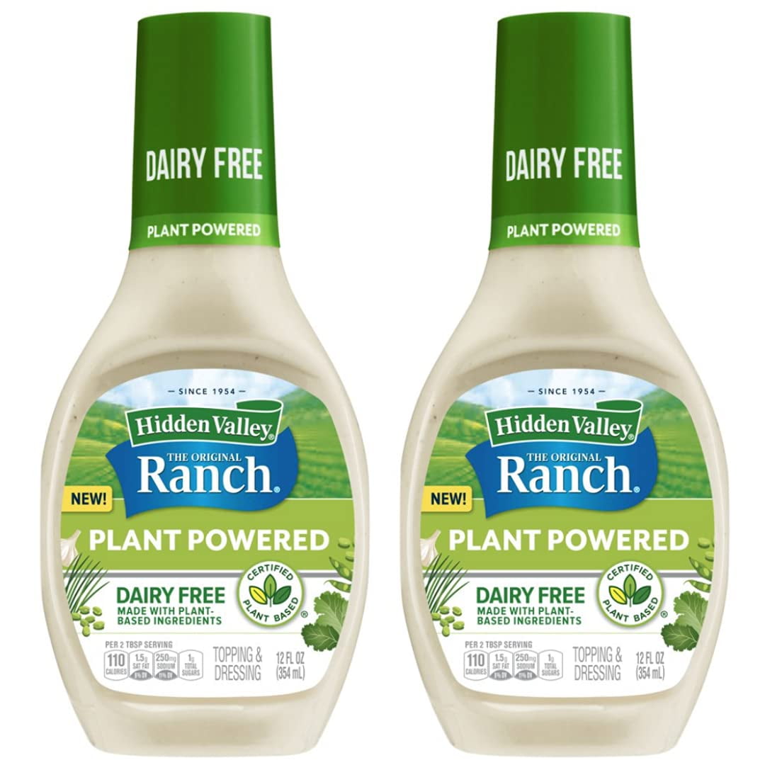 Hidden Valley The Original DC20 Ranch Plant Powered, Dairy Free, Ranch ...