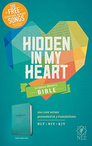 Pre-Owned NLT Hidden In My Heart Scripture Memory Bible Paperback ...