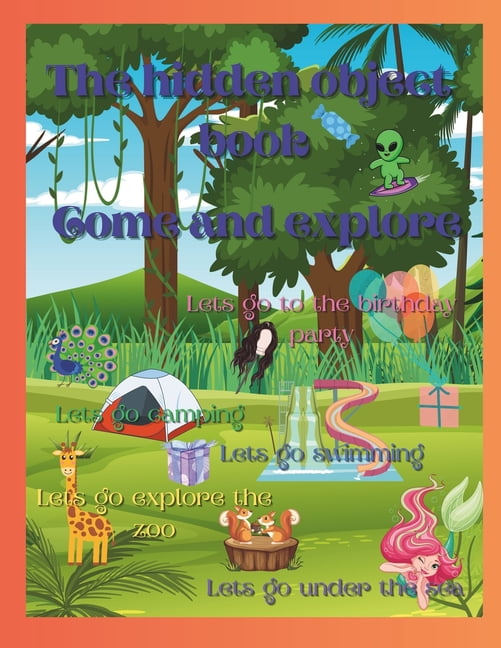 Hidden object: Find the hidden objects, (Paperback) - Walmart.com