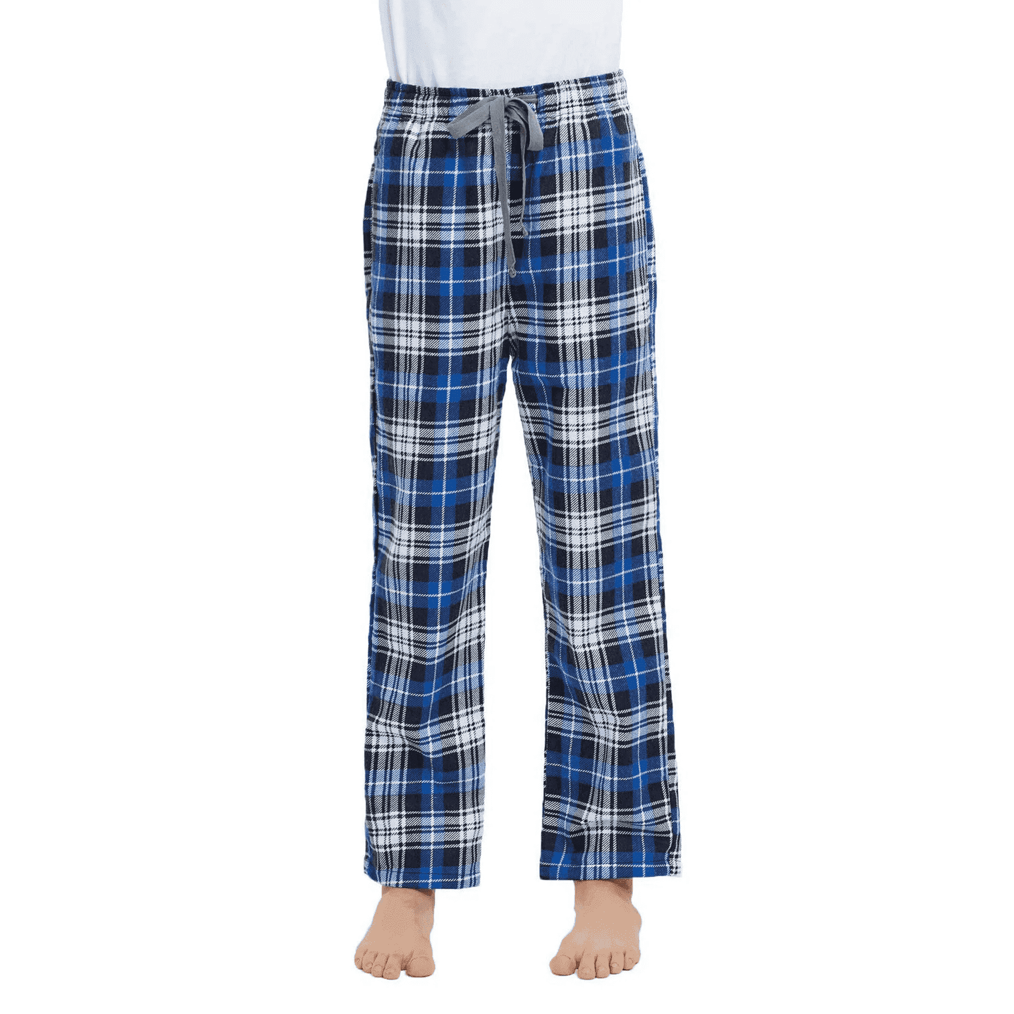 HiddenValor, Big Boys Cotton Pajama Lounge Pants, Medium, Blue ...