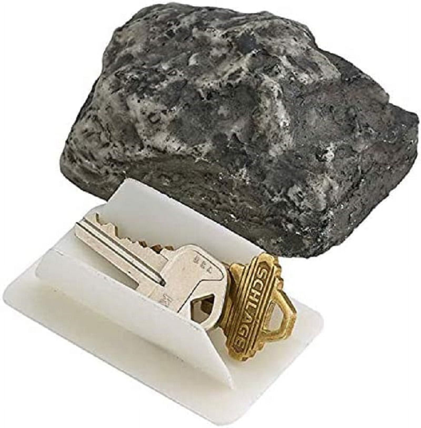 Hide A Key Fake Rock in Plain Sight in a Real Looking Rock/Stone, Holds ...