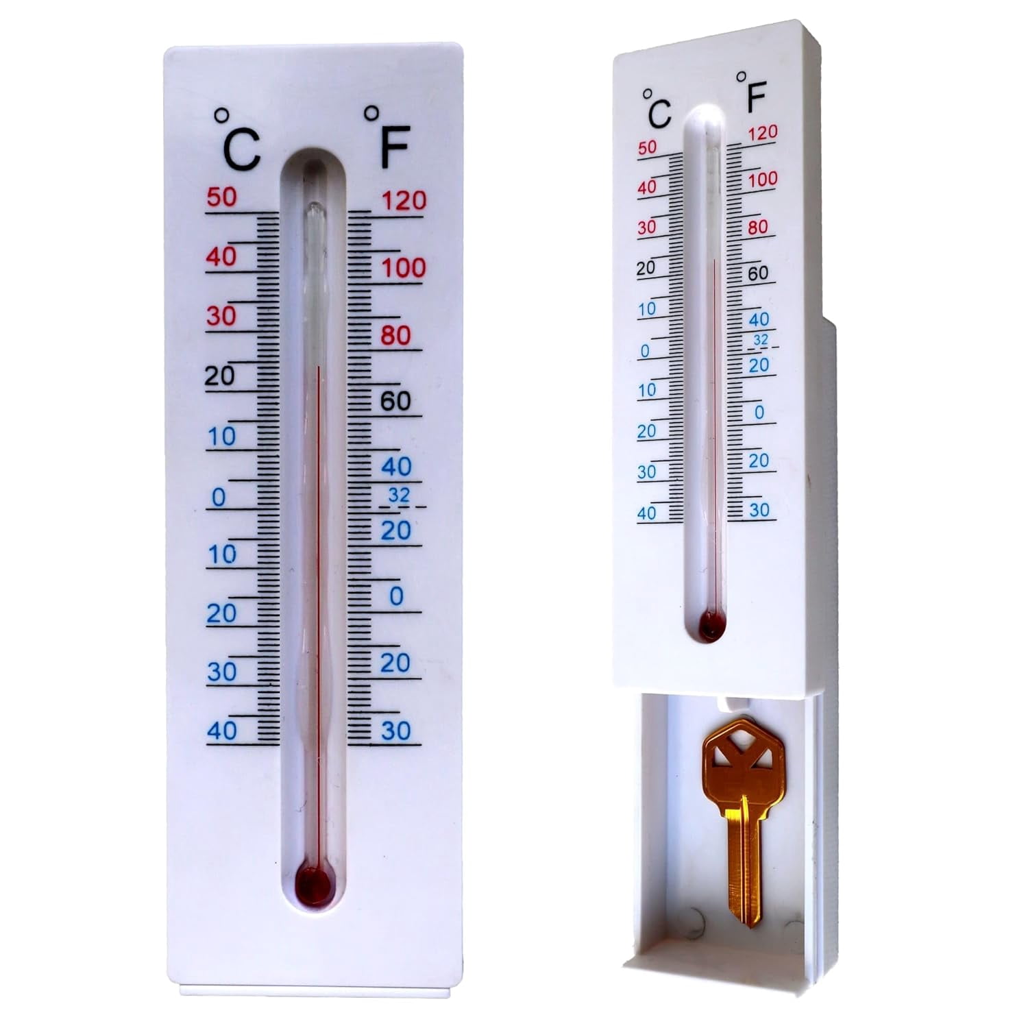 Hide A Key Outdoor Thermometer Decorative Hiders Containers Box for ...