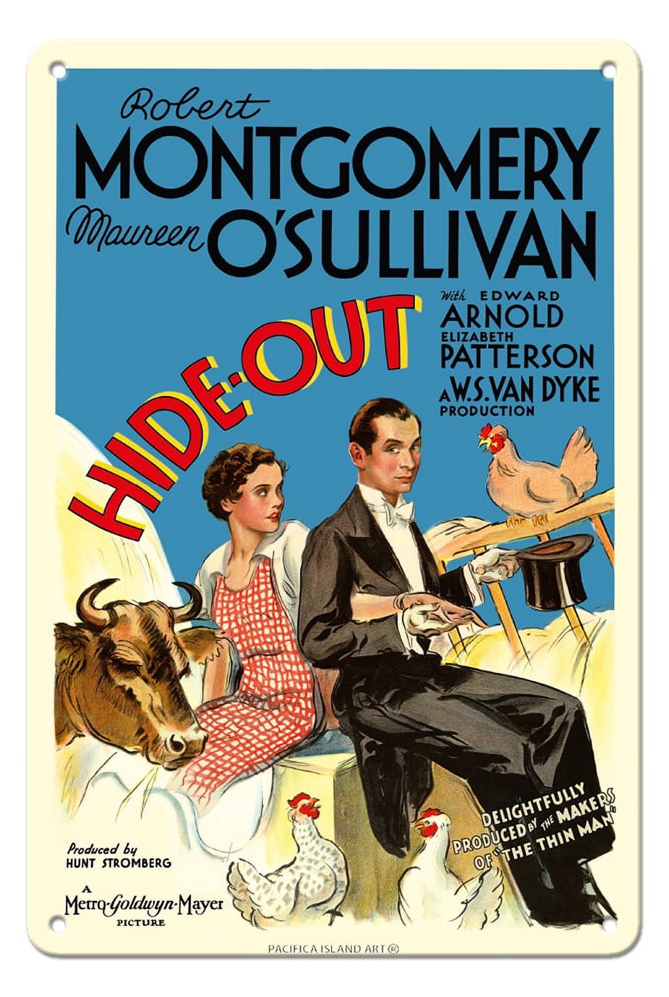 Hide-Out - Starring Robert Montgomery Maureen O’Sullivan - Directed by ...