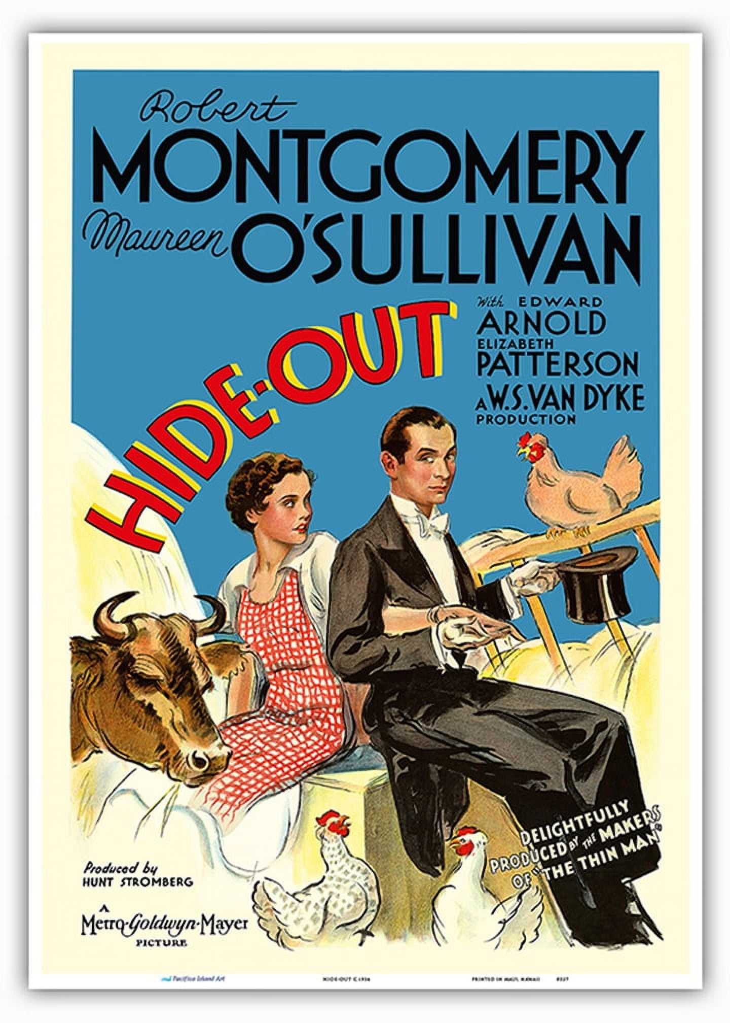 Hide-Out - Starring Robert Montgomery Maureen O’Sullivan - Directed by ...