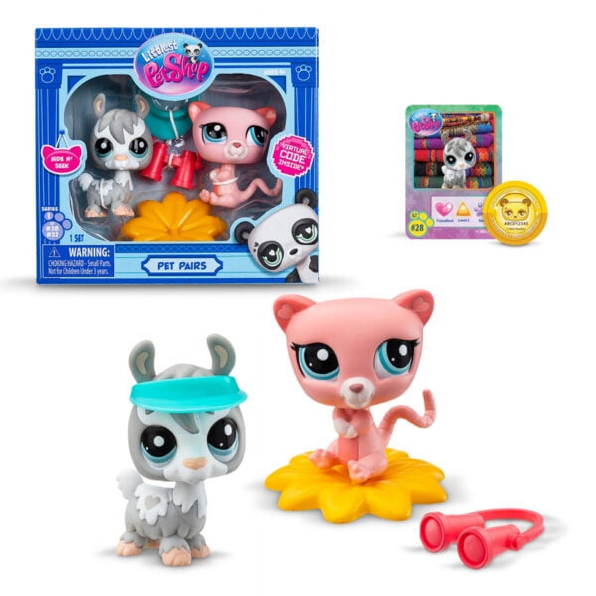 Hide & Seek Pet Pair with 2 bobblehead pets, 3 accessories, and ...