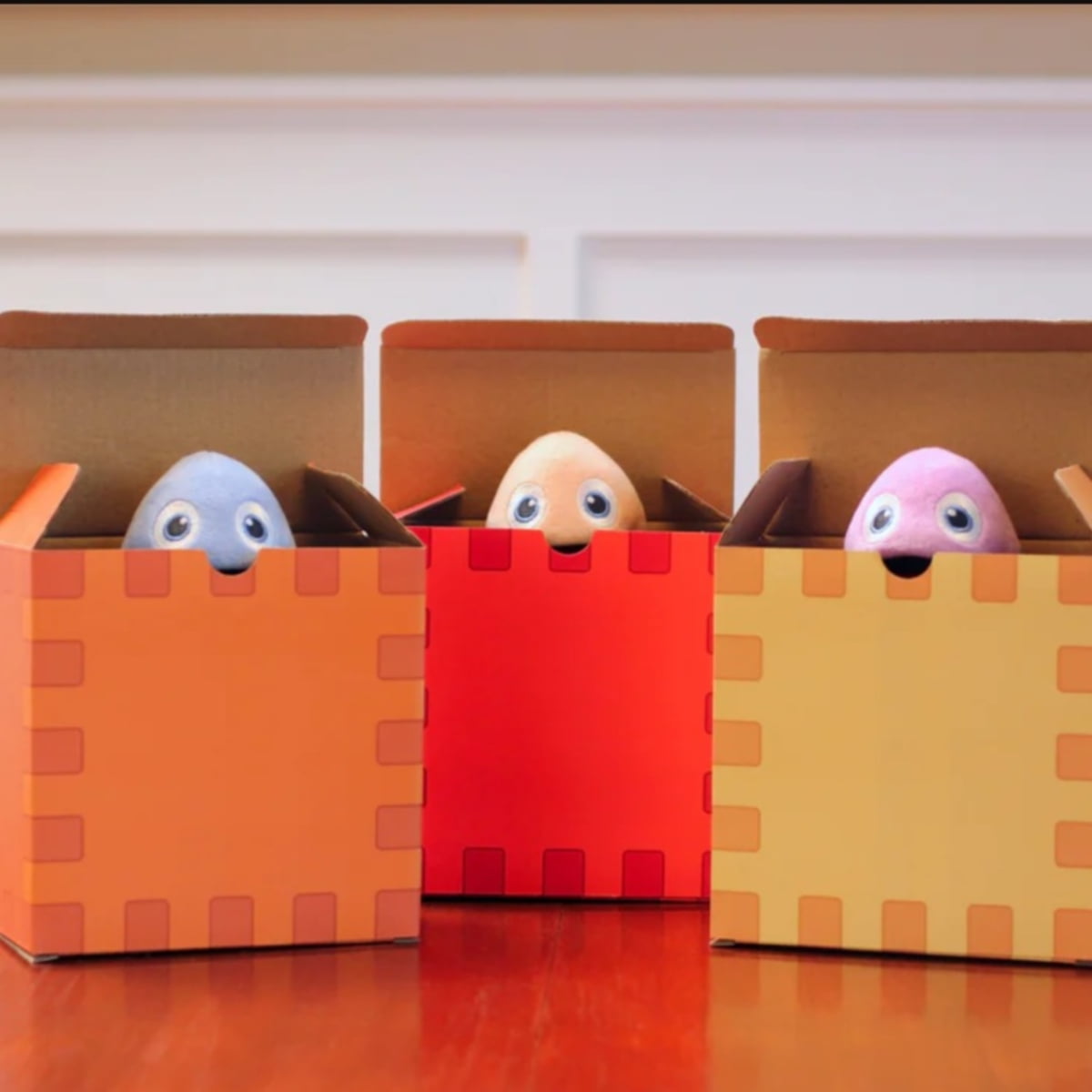 Hide and Seek Toys for Kids, 5.9" Yeeps Plush Collection Interactive ...