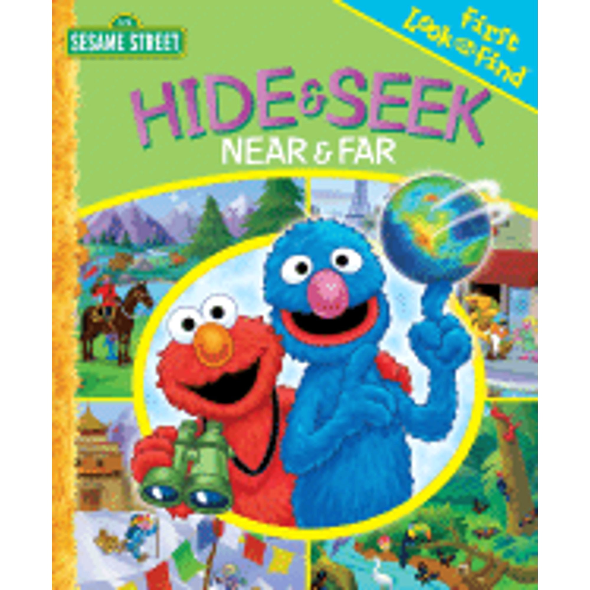 Pre-Owned Sesame Street First Look and Find: Hide Seek Near Far Board ...