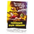 Hideous Sun Demon Movie poster Metal Sign 8inx 12in Print on Metal 8x12 ...