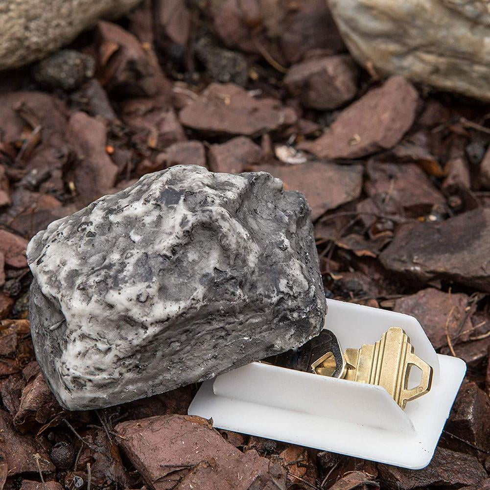 Hider Fake Rock, Weatherproof and Safe for Spare Keys, Real Look and ...