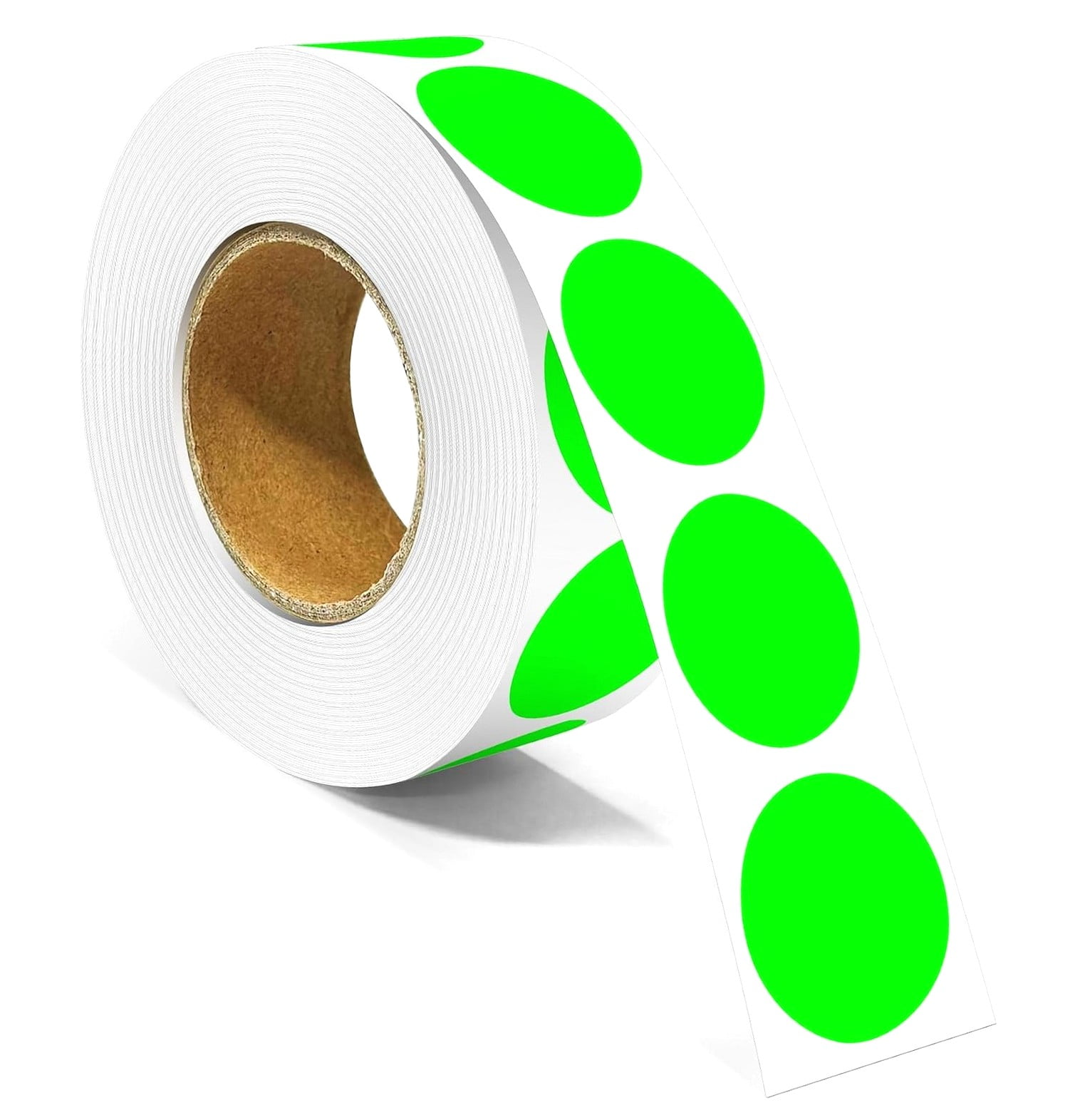 Hidove 1 Inch Round Color Coding Labels, 1000 Dots Per Roll Fluorescent ...