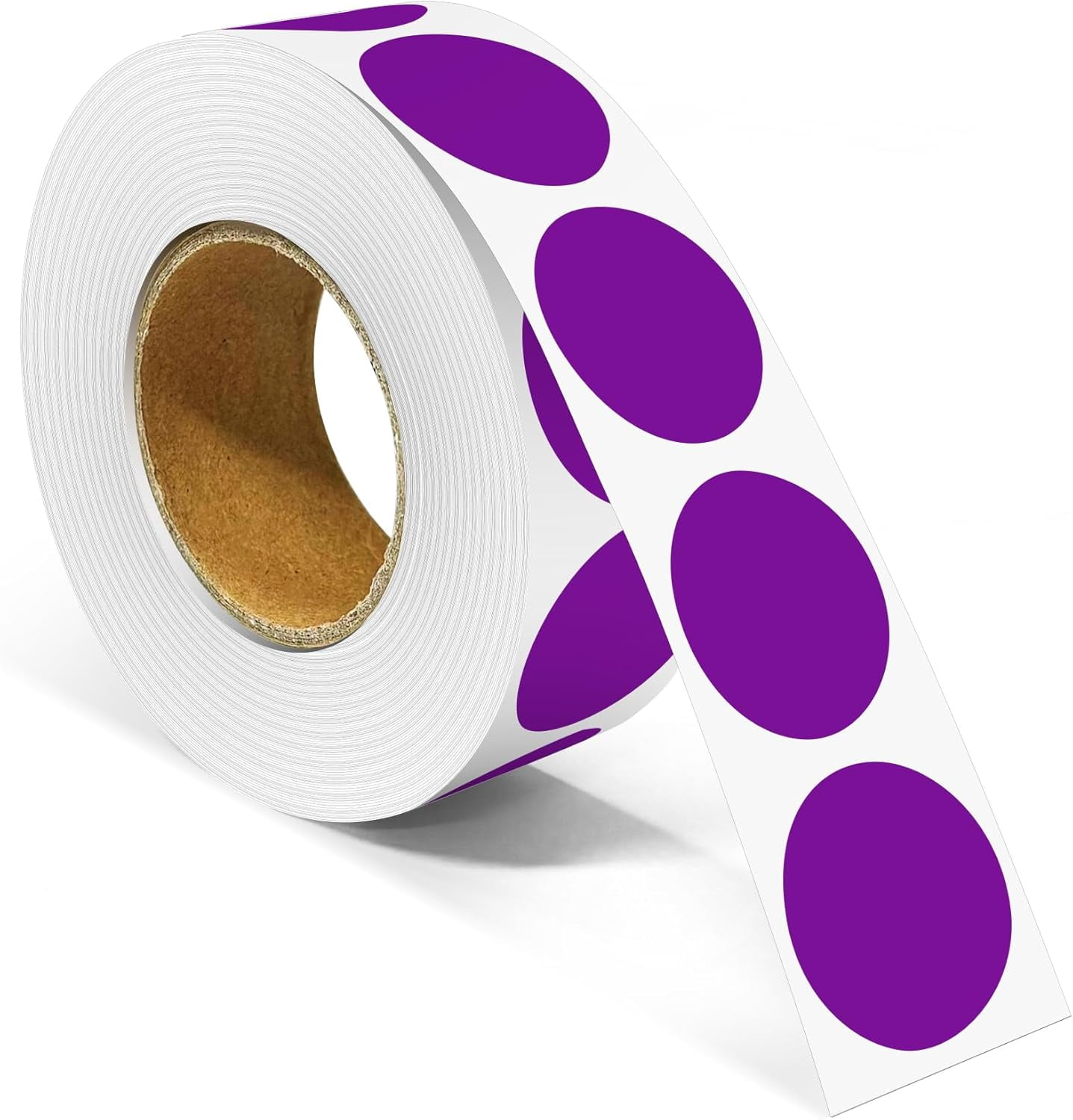 Hidove 1 Inch Round Color Coding Labels, 1000 Pieces Per Roll Color ...