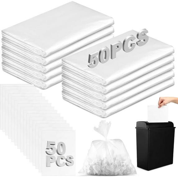 Hidove 100 Set Shredder Bags 15 Gallon and Paper Shredder Lubricant ...