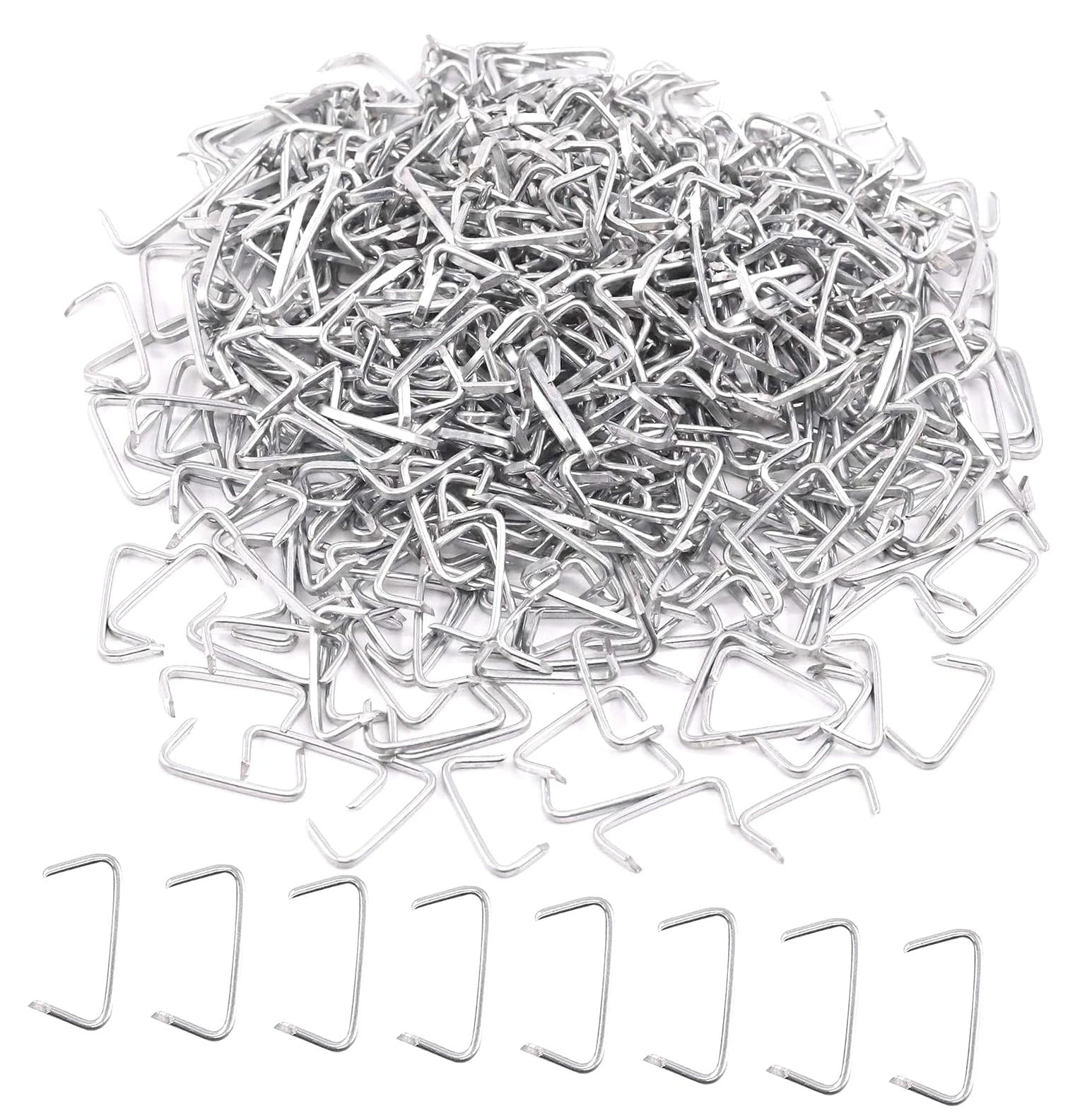 Hidove 1000Pcs 3/4" Galvanized Hog Assortment Kit, Professional ...