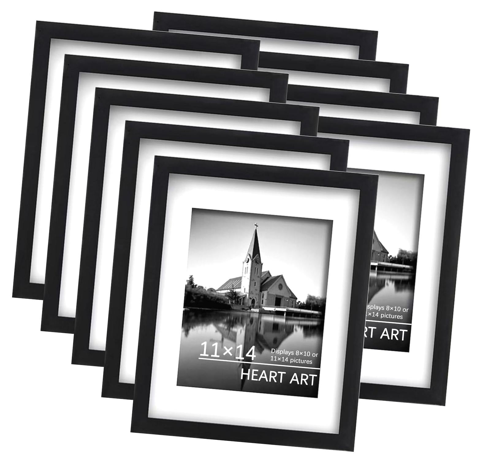 Hidove 11x14 Frame Collection - 9 for 8x10 Photos, Gallery Wall ...