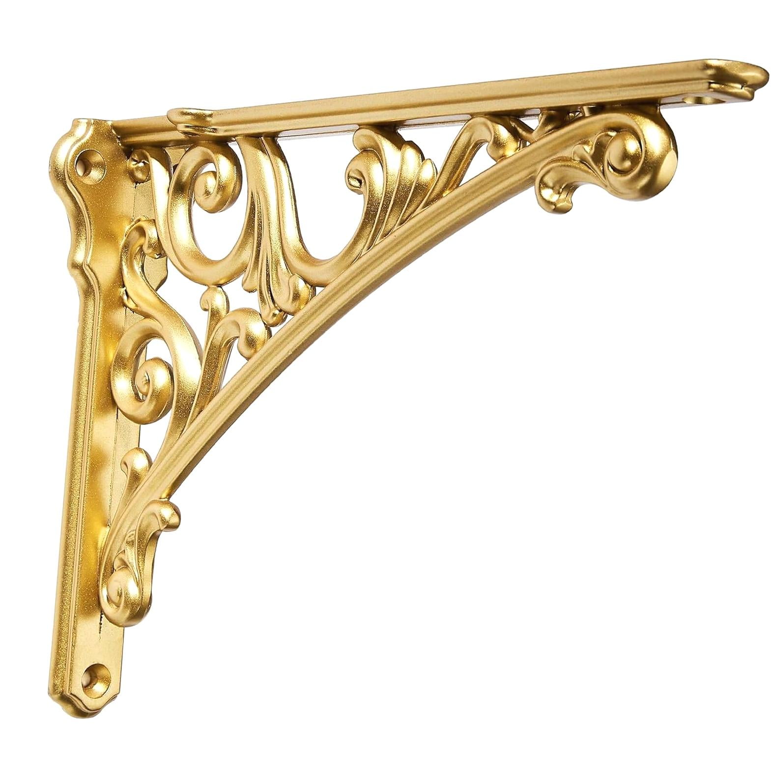 Hidove 12-Inch Shelf Bracket, Decorative Shelf Supports, Heavy-Duty ...