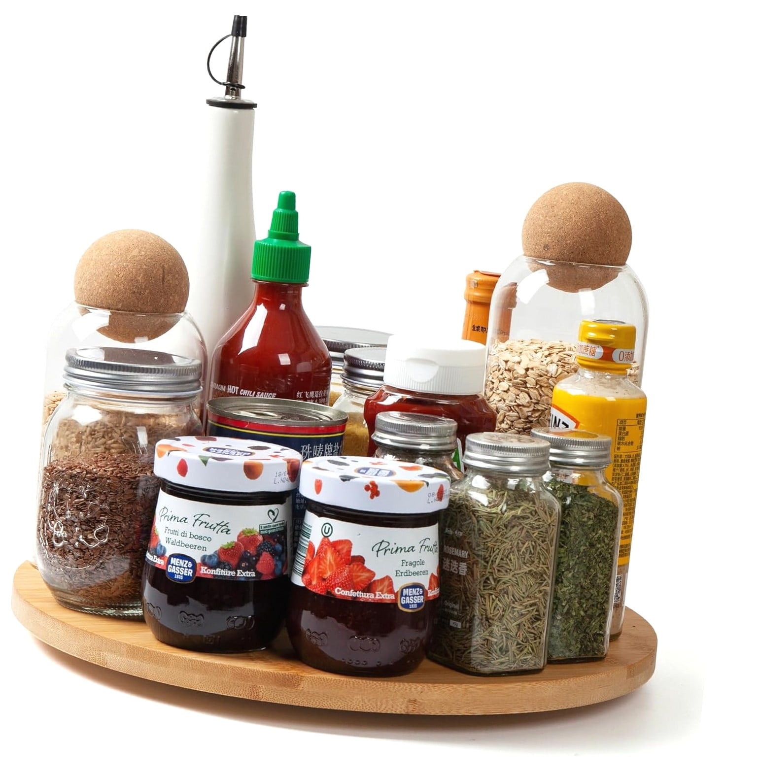 Hidove 14-inch Lazy for Table Top, Turntable Organizer for Cabinet ...