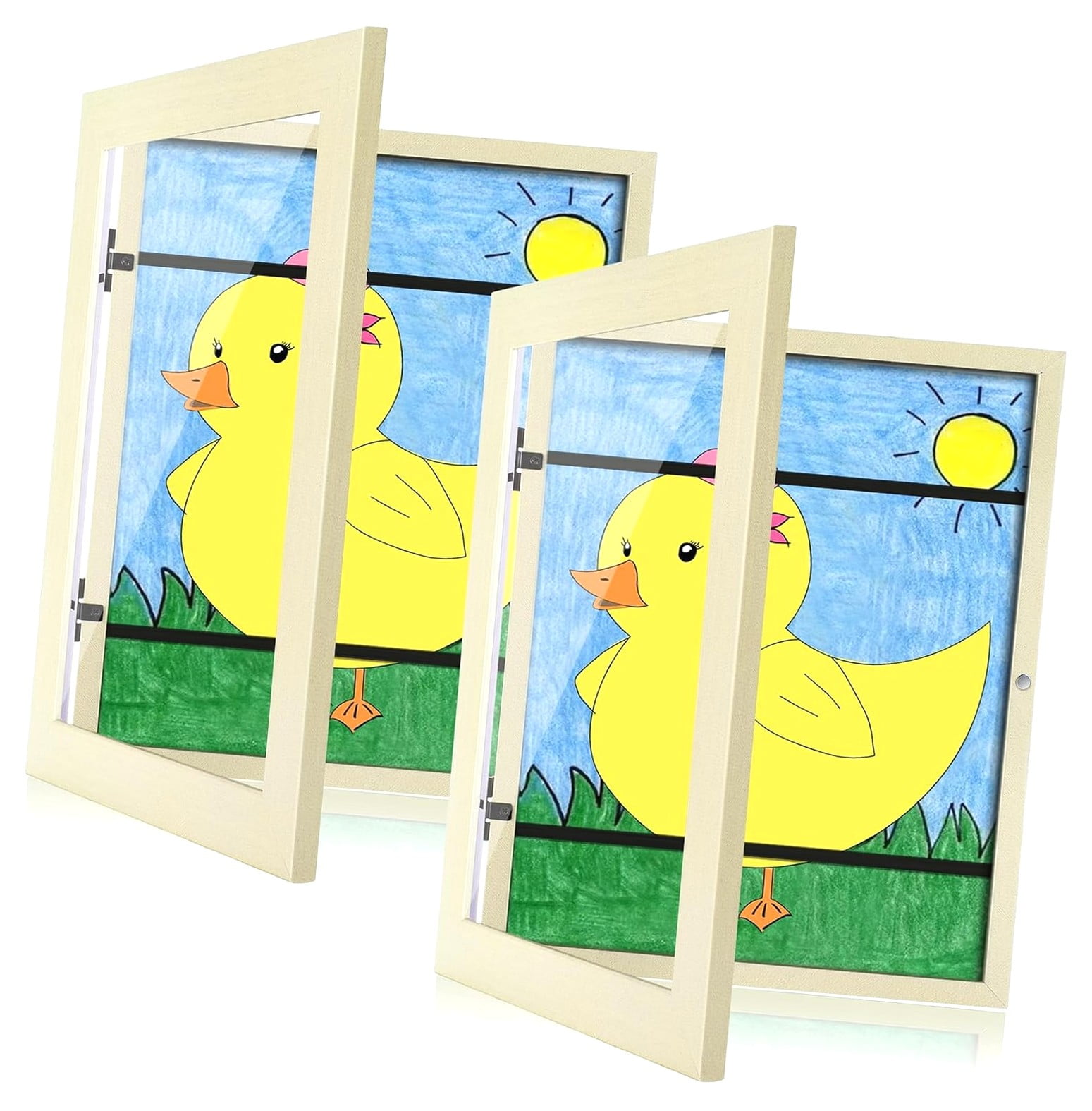 Hidove [2-Pack], 8.5x11 Opening Artwork Changeable, Artwork Display ...