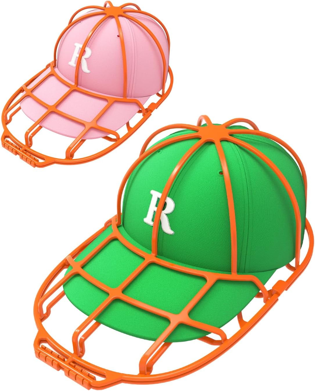 Hidove 2-Pack Baseball Hat Washer Cage | Machine-Washable Cleaner Frame ...