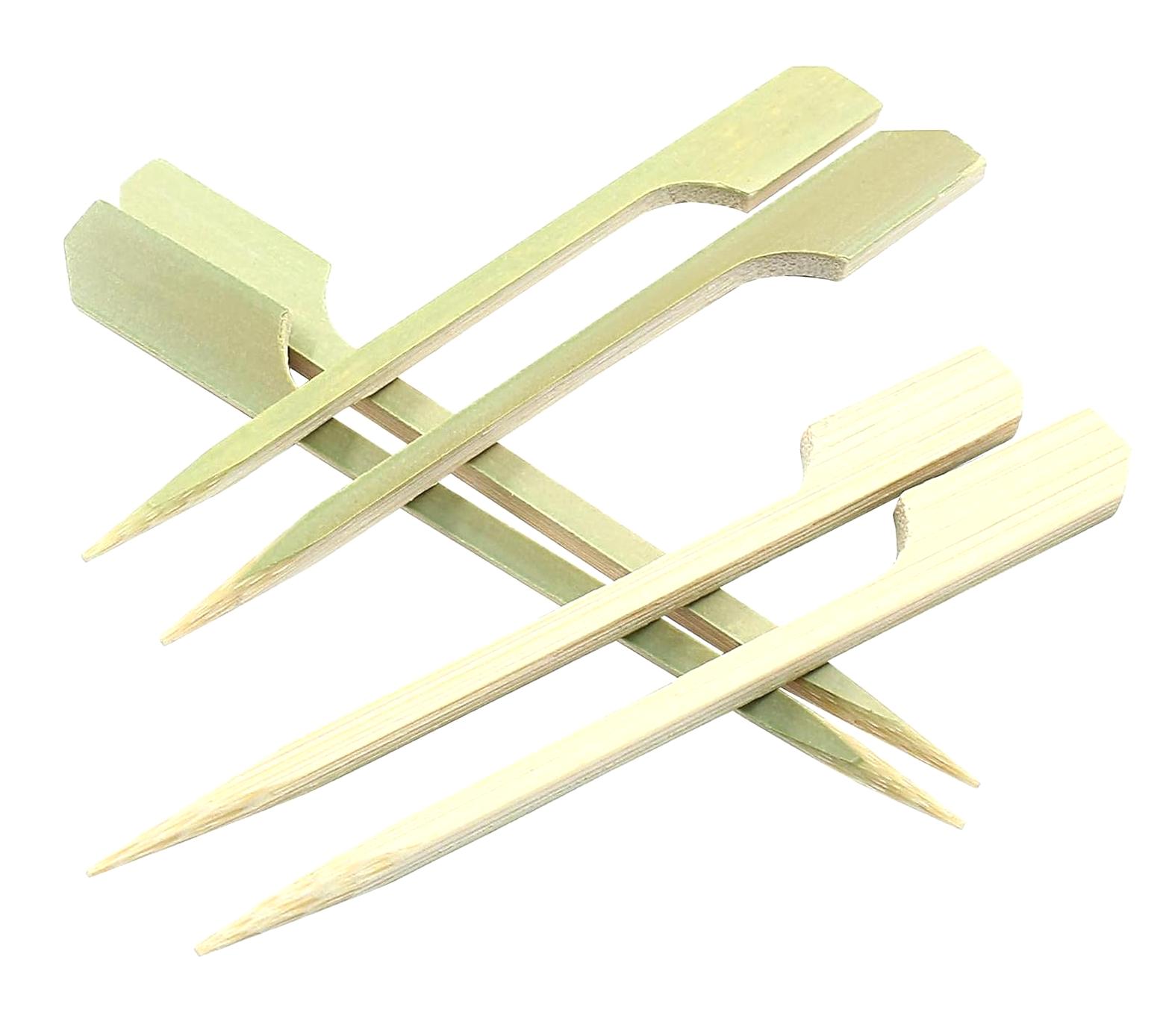 Hidove 200pcs Skewers for Appetizers, 3.5 Inch Sandwich Toothpicks ...
