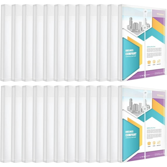 Hidove 24 Pack Plastic Envelopes with String Tie, /US Letter Dimensions ...