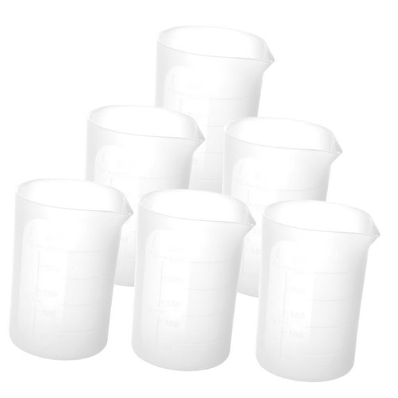 Hidove 250ml Large Measuring Cups, 8OZ Squeeze and Pour Cups for Epoxy, Molds, Craft Projects ...