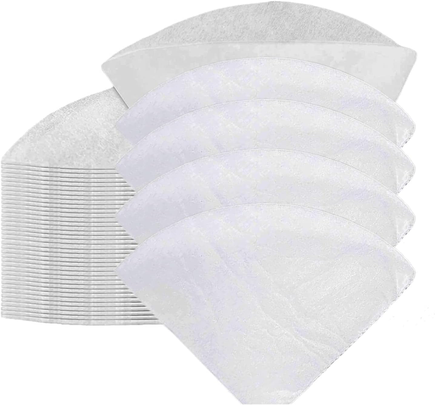 Hidove 50 Filter Cones 4.5" Fryer Oil Filters, Non-Woven Filter Cone ...