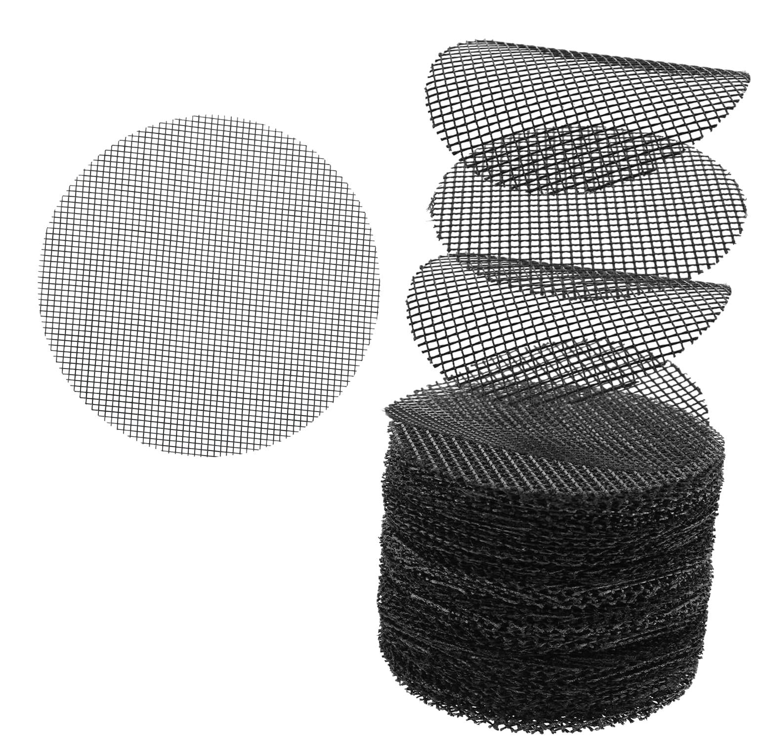 Hidove 50PCS Bonsai Mesh, 4 Inch Pot Hole Mesh for Plant Pots, Round ...