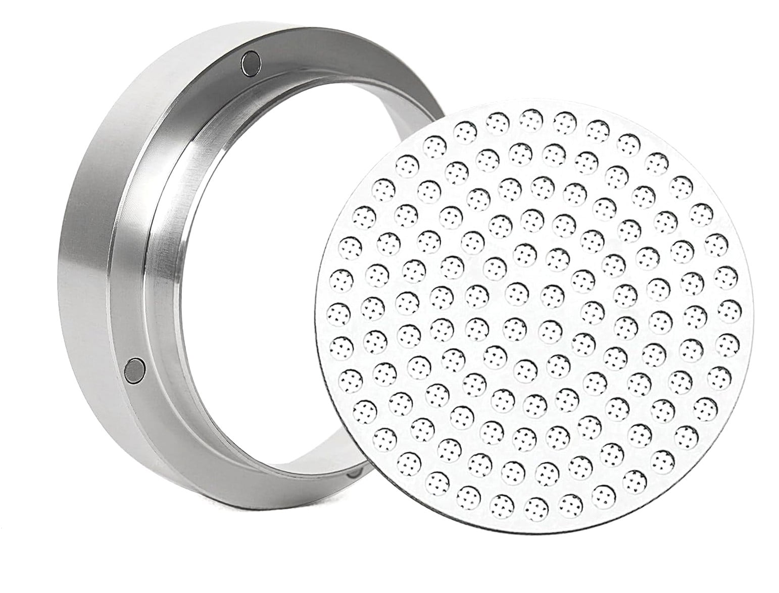 Hidove 51-58Espresso Dosing Funnel and Puck Screen Set, Aluminum ...