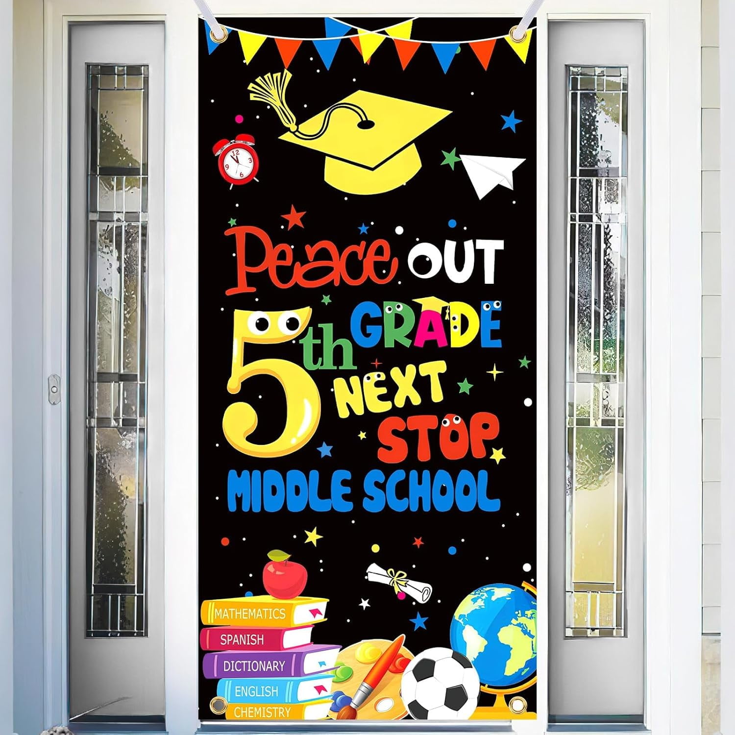 Hidove 5TH Grade Graduation Decorations 2025, 5TH Grade Graduation Door ...