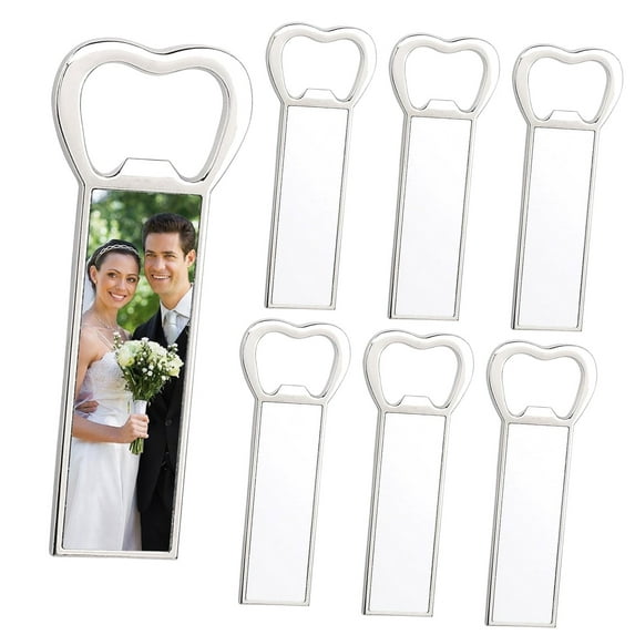 Hidove, 6 Pack Opener Blanks Metal Openers Transfer Fridge for Photos ...