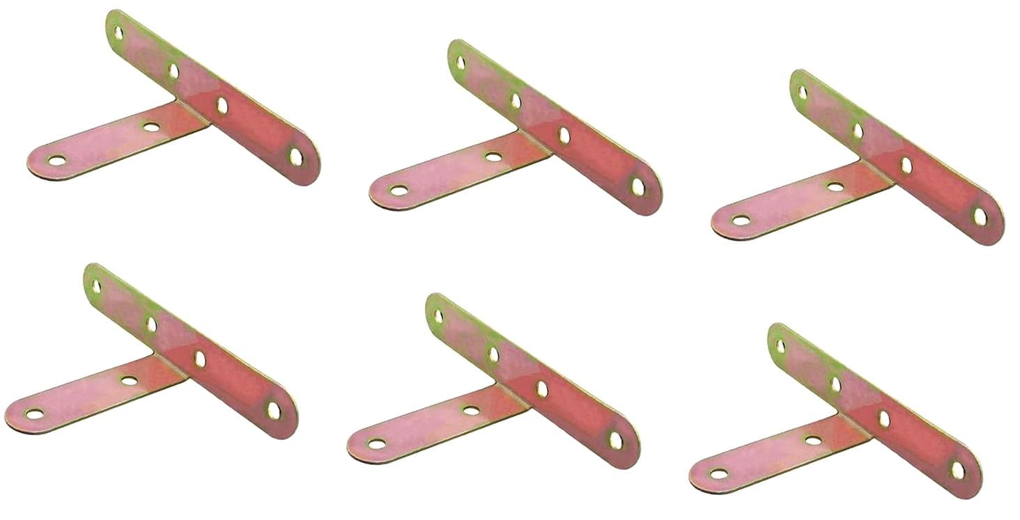 Hidove 6-Piece Heavy Duty Metal Concealed L Bracket Floating Shelf ...